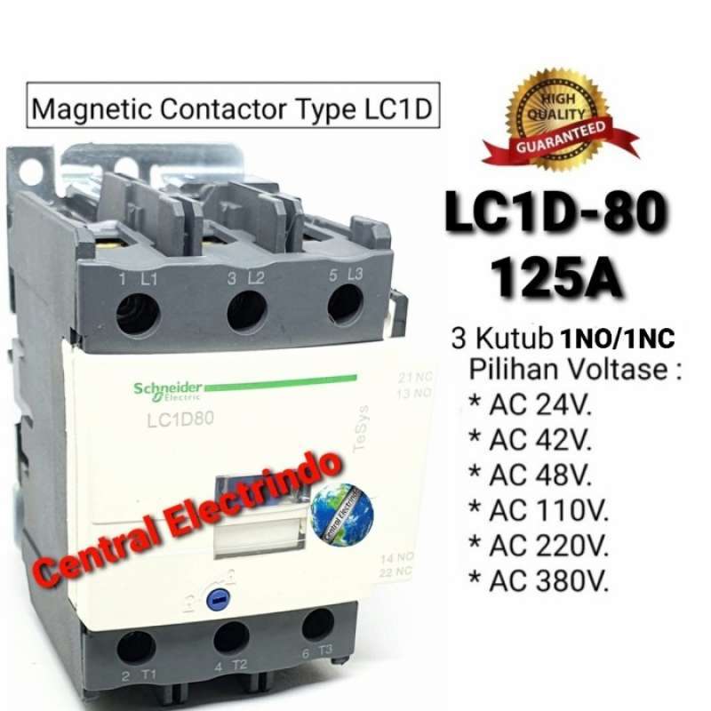 Promo Magnetic Contactor Lcid-80M7 220Vac. Diskon 17% di Seller KSM ...
