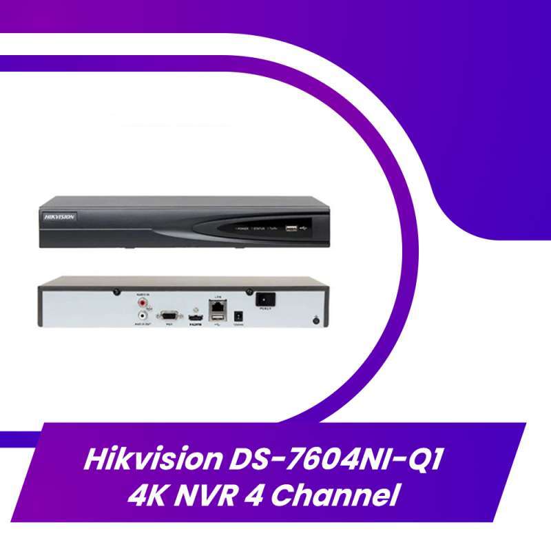 Jual Hikvision DS-7604NI-Q1 4K NVR 4 Channel di Seller BANDAR MULTI TEKNOLOGI - Genteng, Kota ...
