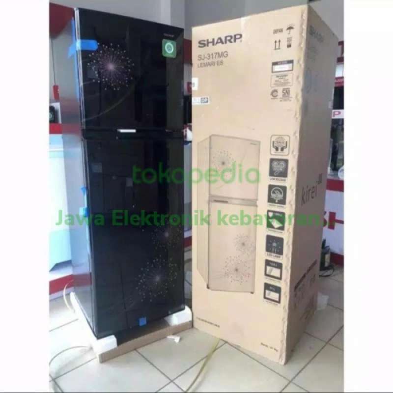 Jual Kulkas sharp 2 pintu SJX 317 MGDB/DP 256 Liter di Seller Denji ...