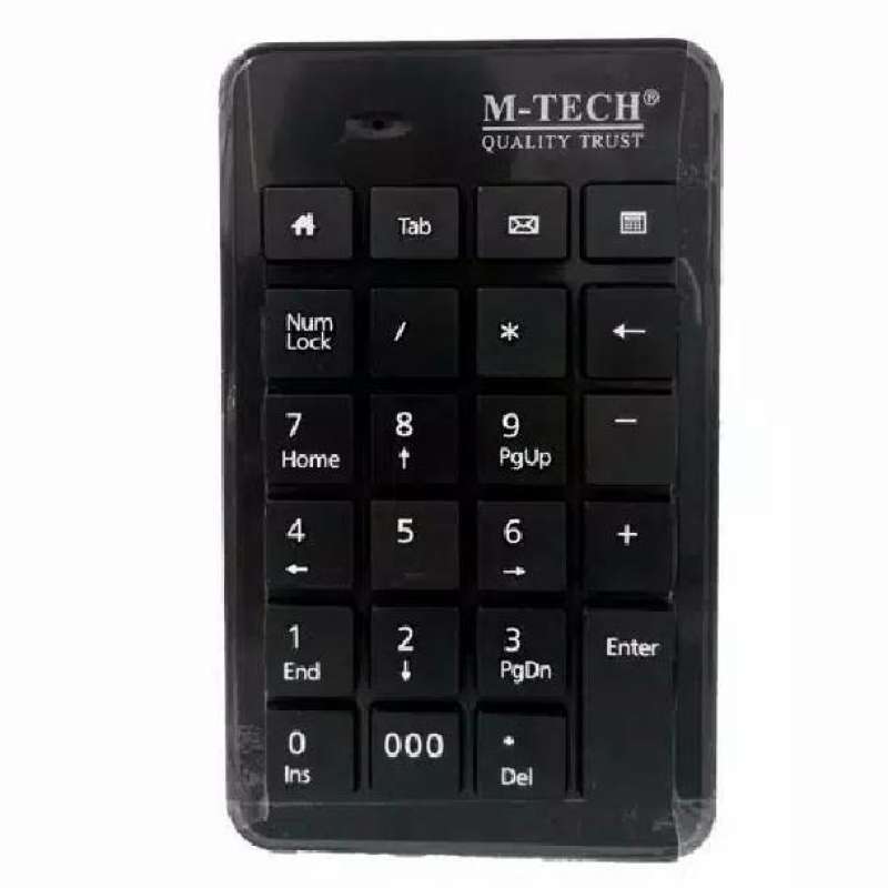 Jual Keyboard Numeric Wireless Mtech / Keypad Numpad Numerik Wireless ...