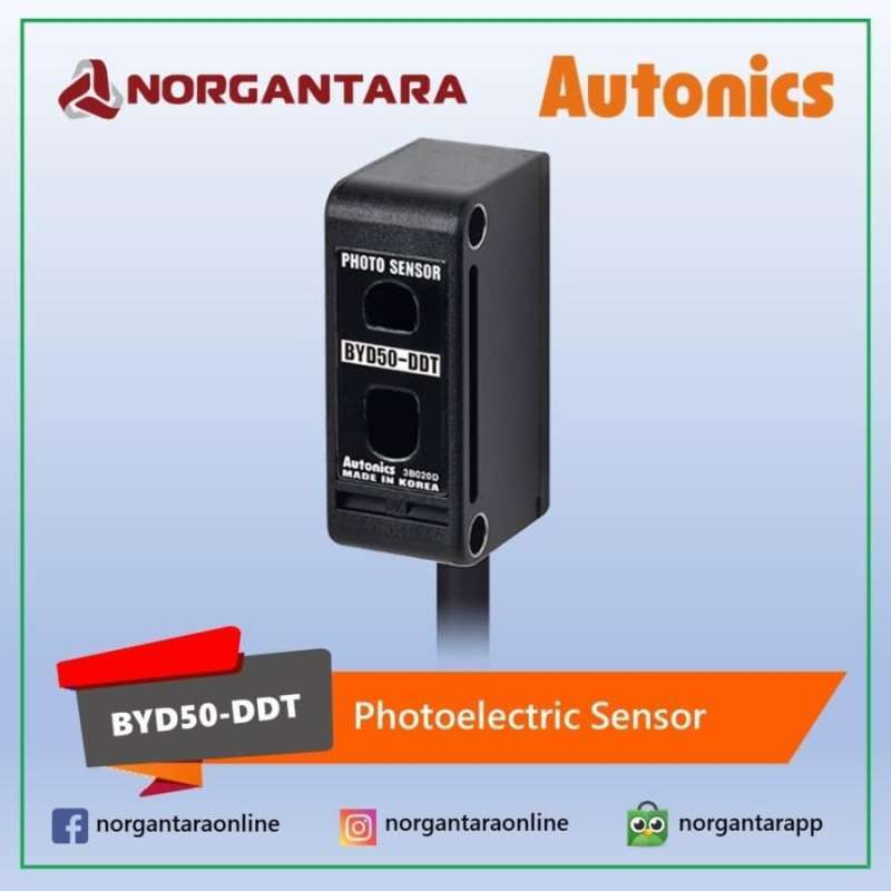 Jual AUTONICS PHOTOELECTRIC SENSOR BYD50-DDT di Seller PT. NORGANTARA ...