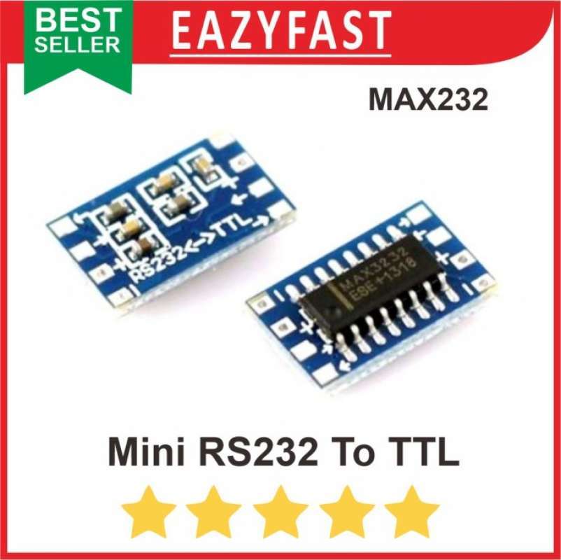 Jual Mini Rs232 To Ttl Max3232 Converter Adaptor Module Serial Port