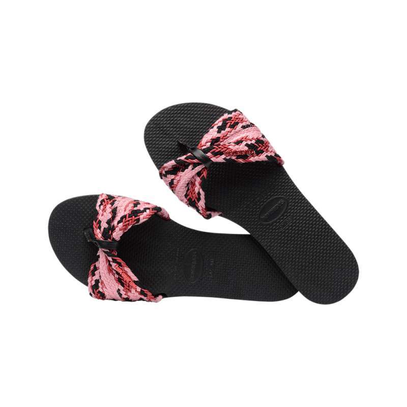 Promo Havaianas 0090 You St Tropez Mesh - Black - Sandal Wanita Diskon ...