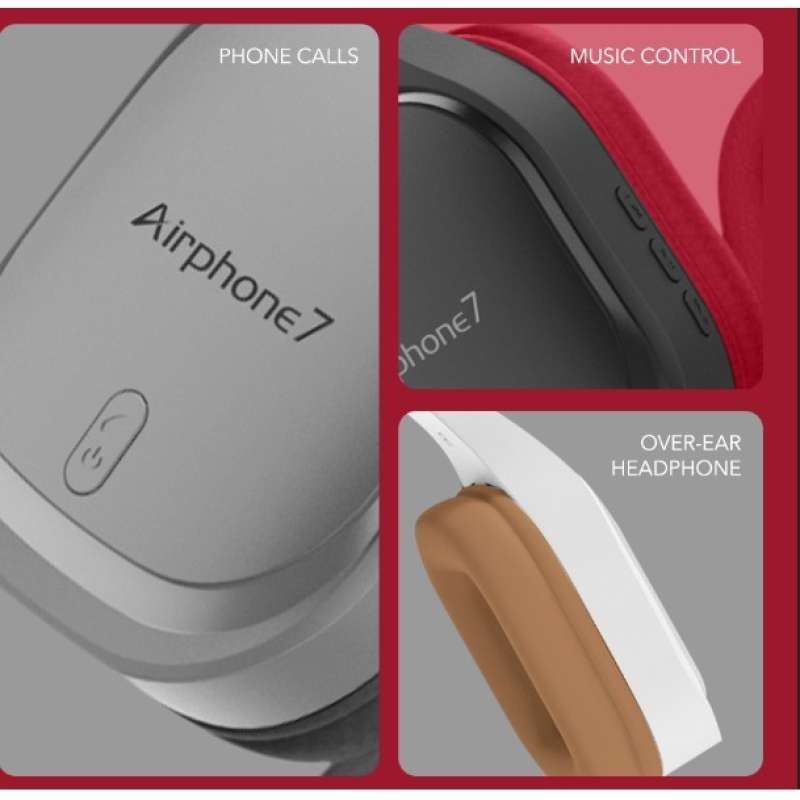 Promo SONICGEAR AIRPHONE 7 WIRELESS BLUETOOTH HEADPHONE Diskon 7% di ...