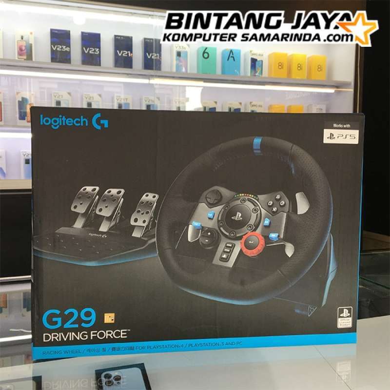 Jual Logitech G29 Driving Force Racing Wheel + Pedals Di Seller Gadget ...