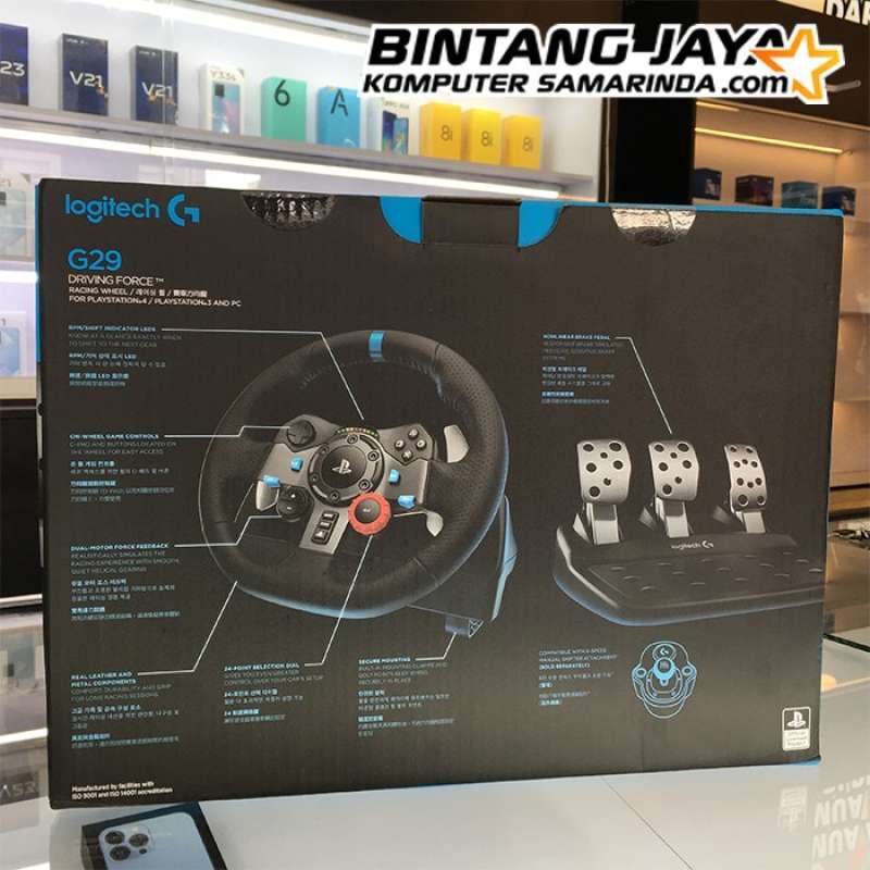 Jual Logitech G29 Driving Force Racing Wheel + Pedals Di Seller Gadget ...