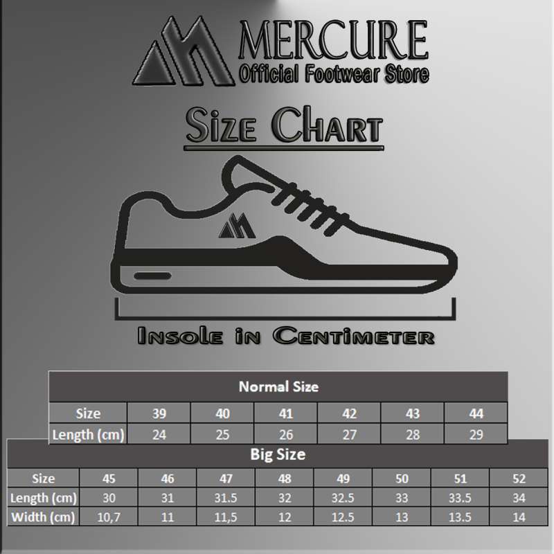 Promo Big Size 39 - 52 Mercure Brada || Sepatu Boots Tracking Jumbo ...