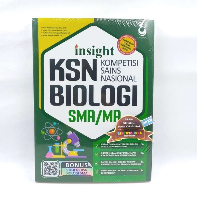 Jual Buku Insight KSN - Kompetisi Sains Nasional - BIOLOGI SMA/MA di Seller INDAH JAYA STORES ...