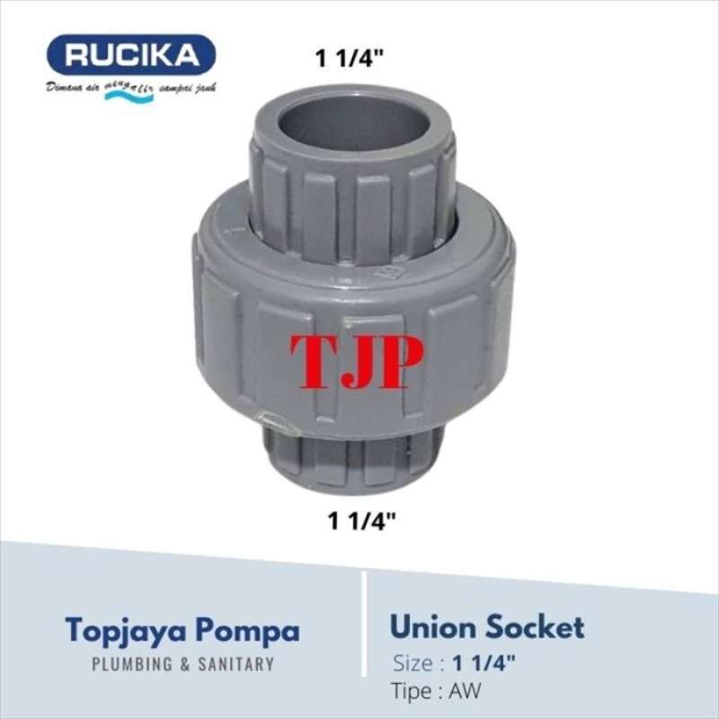 Promo Water Mur / Union Socket Rucika 1 1/4 (Tanpa Drat) - Multicolor ...