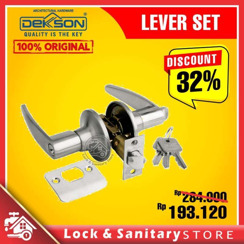Jual Handle Pintu Kamar Dekson 1 Set Original Murah - Harga Diskon Juni ...