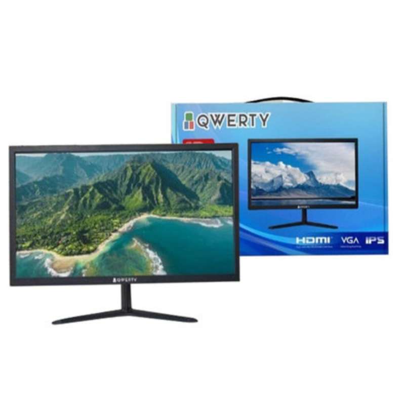 Jual Led Monitor Komputer 19 Inch Qwerty Qm-190vh Hd Layar Monitor 19 ...