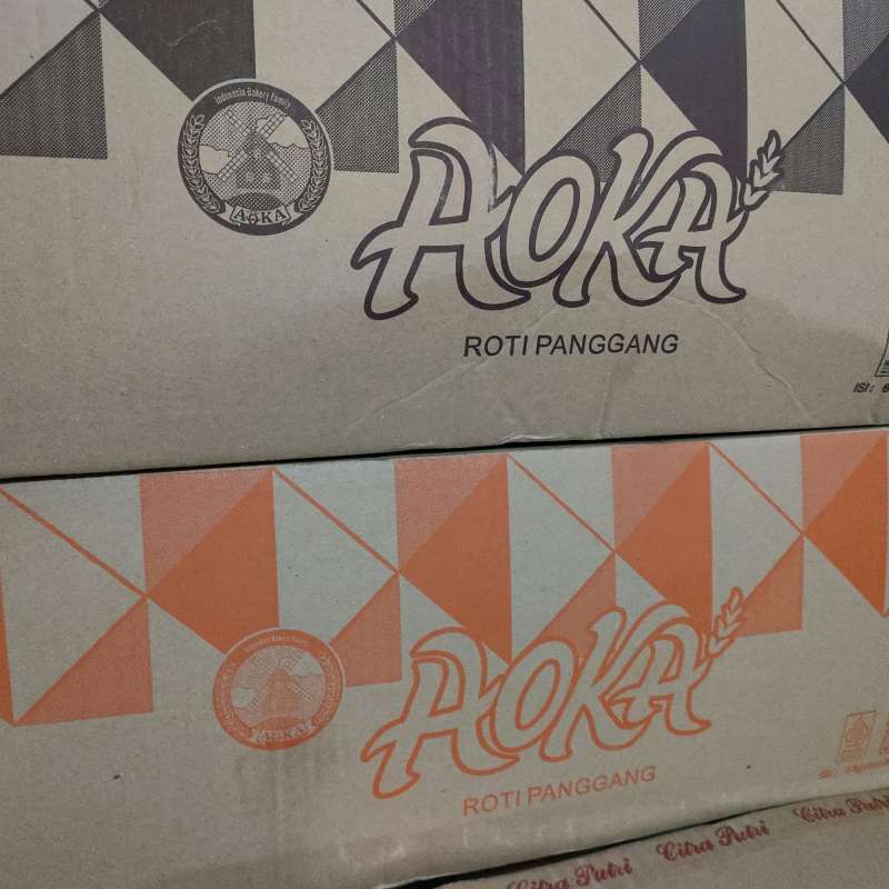 Jual ROTI AOKA rasa Coklat dus (60pcs) di Seller Sumber harapan SNA ...