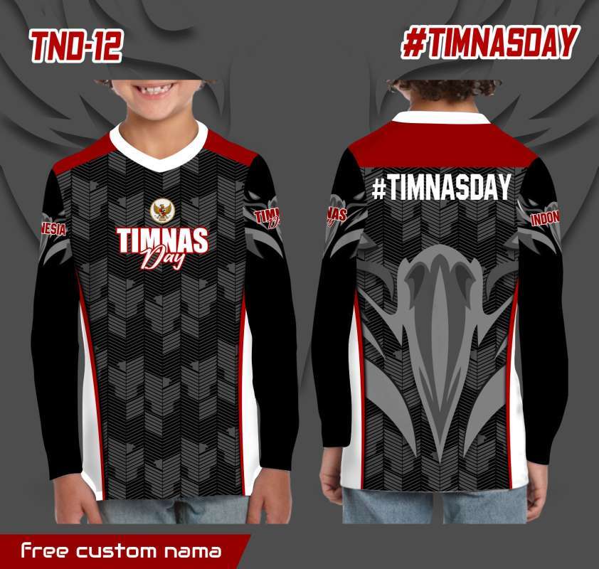 Promo Jersey anak sepak bola Indonesia TIMNAS DAY 2023 Part 2 Lengan ...