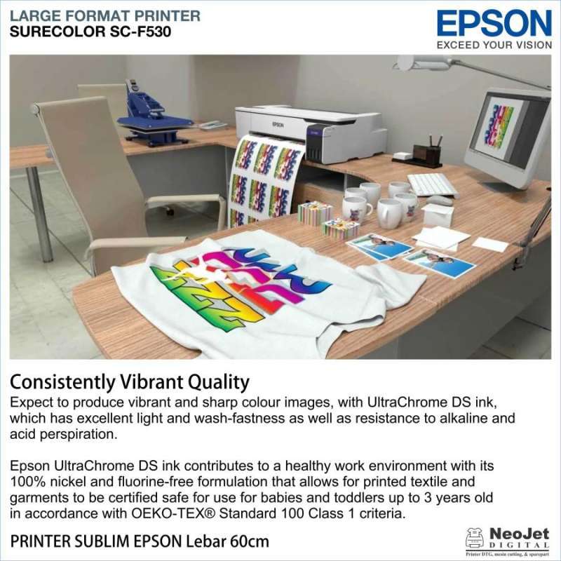 Jual Printer Epson Surecolor Sc-f530 Sublimasi Sublimation Sablon ...
