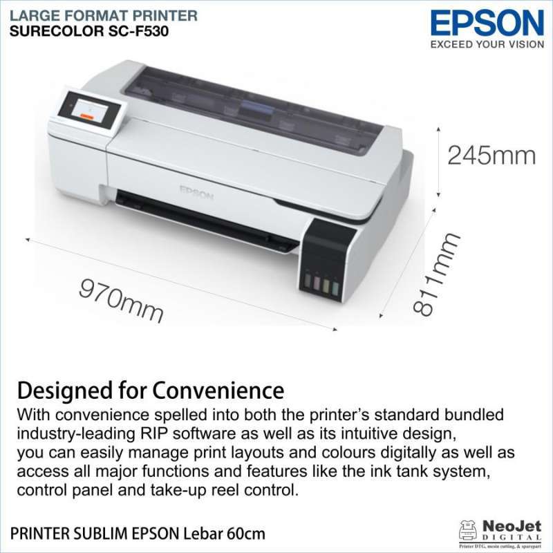 Jual Printer Epson Surecolor Sc-f530 Sublimasi Sublimation Sablon ...