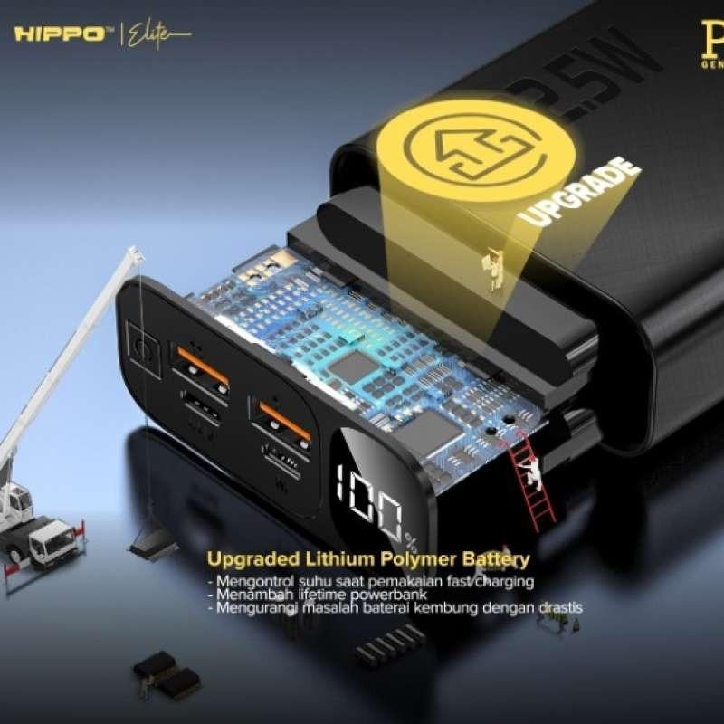 Promo Hippo Elite Powerbank Prime Gen 3 20000 Mah Fast Charging, Vooc ...