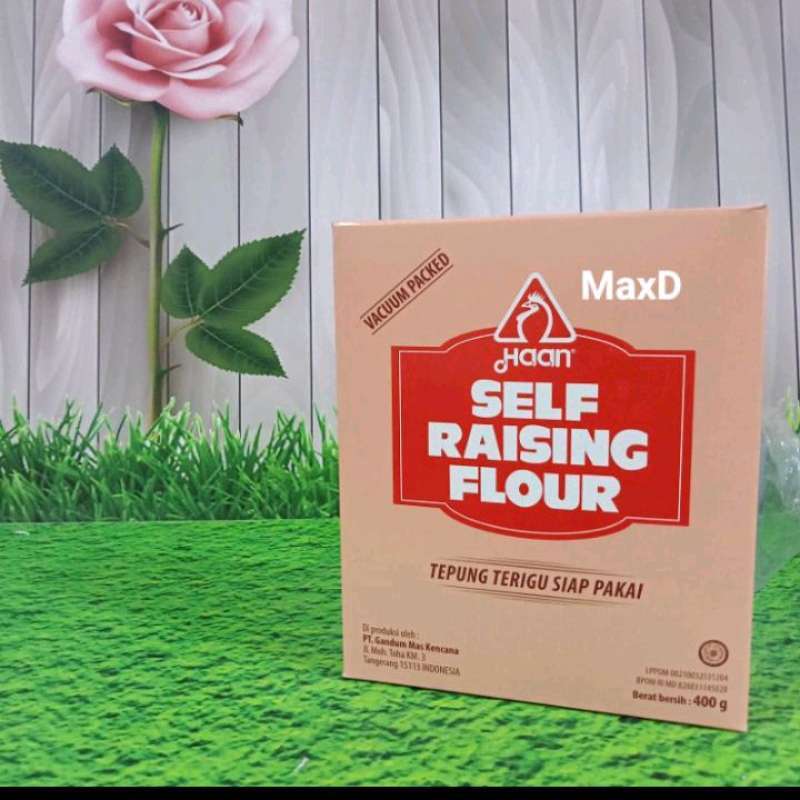 Jual Haan Self Raising Flour Tepung Terigu Siap Pakai 400 gr di Seller ...