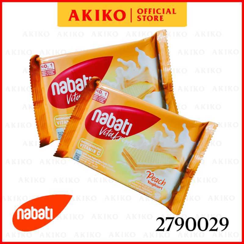 Jual Wafer Nabati 39G Peach Yoghurt di Seller Akiko Indonesia - Jaya ...