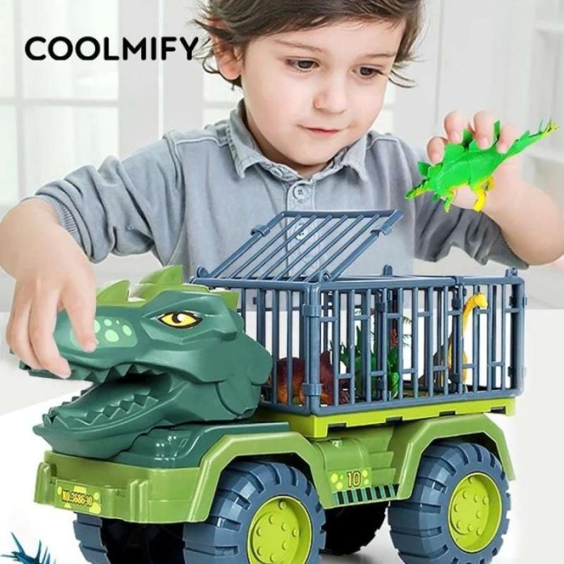 Promo Mainan Mobil Dinosaurus Truck Lengkap Dengan Aksesoris Tahan ...