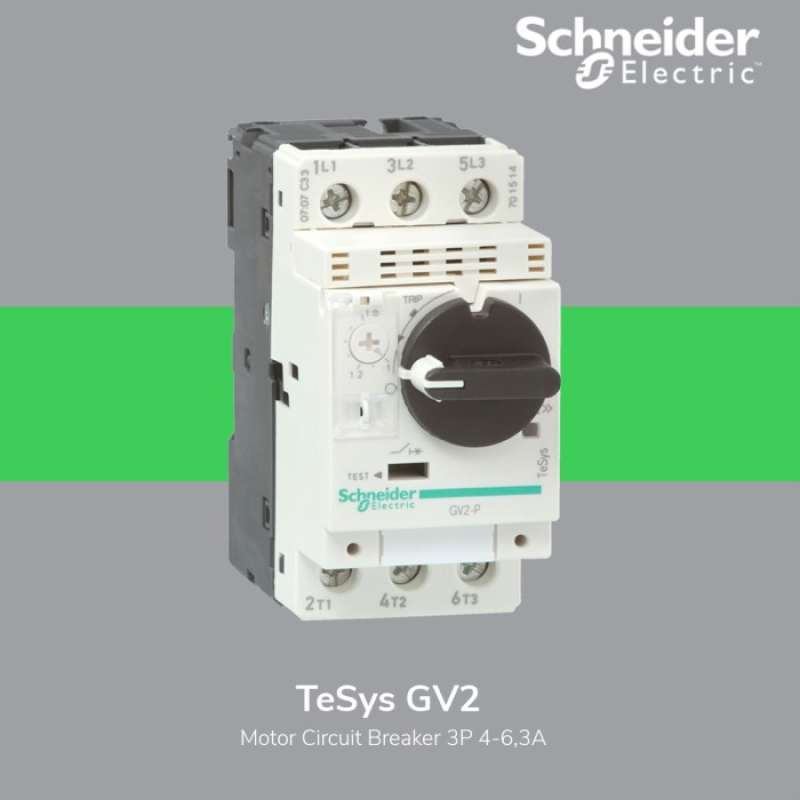 Promo MOTOR CIRCUIT BREAKER 4-6.3A , GV2P10 Diskon 23% di Seller Hubner ...