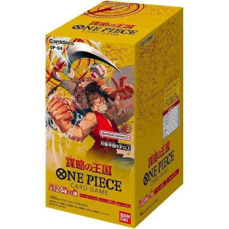 Jual Bandai One Piece TCG OP-04 Kingdoms of Intrigue Booster Box OP04 ... Jual Bandai One Piece TCG OP-04 Kingdoms of Intrigue Booster Box OP04 ...