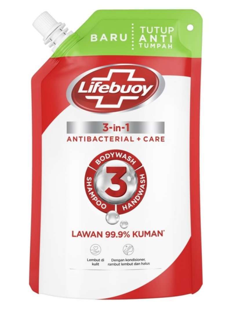 Jual Lifebuoy Body Wash 3in1 450ml Pouch Di Seller Farmers Market ...