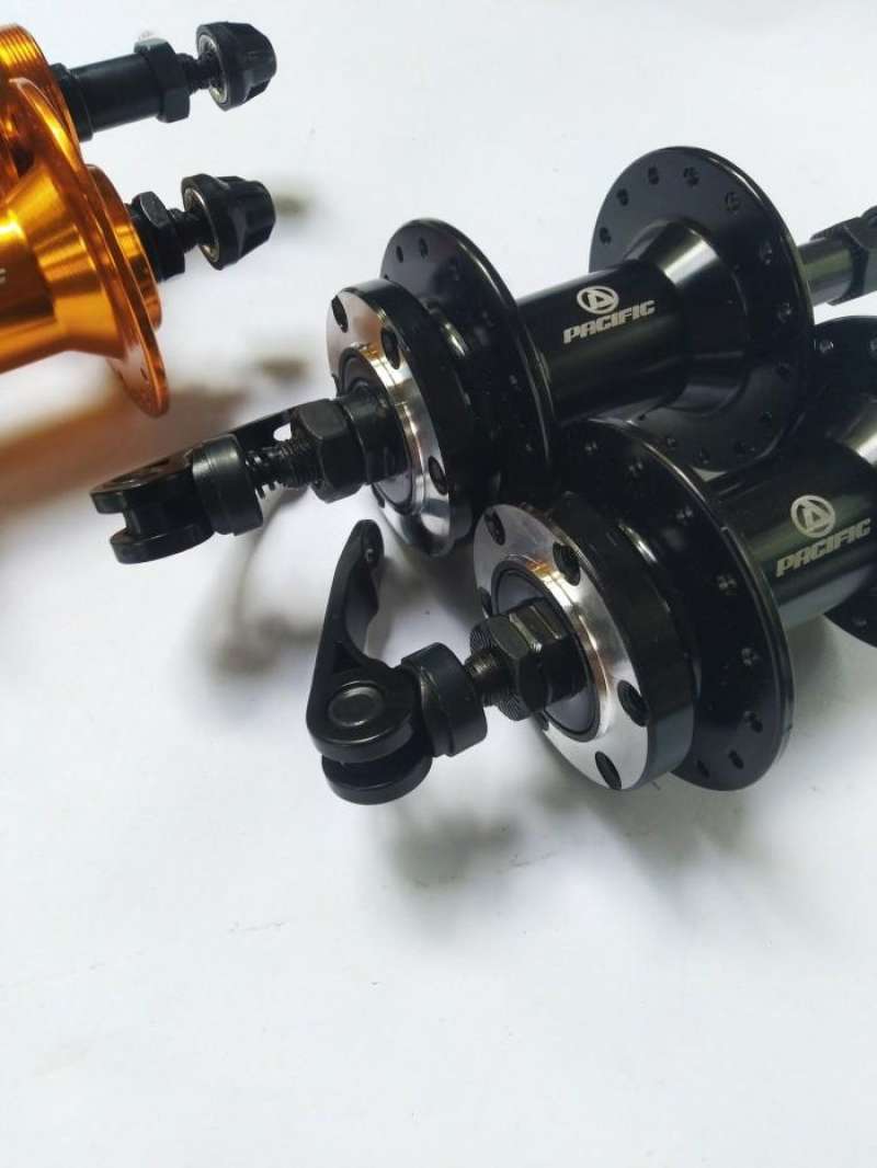Jual Hub Freehub Pacific 32-36 Hole Freehub Tromol Sepeda Lipat Hub ...