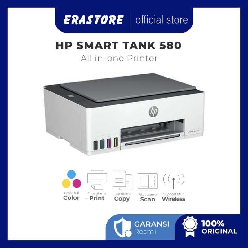 Printer Hp Smart Tank 580 🔥 - Terlengkap & Harga Terbaru April 2026