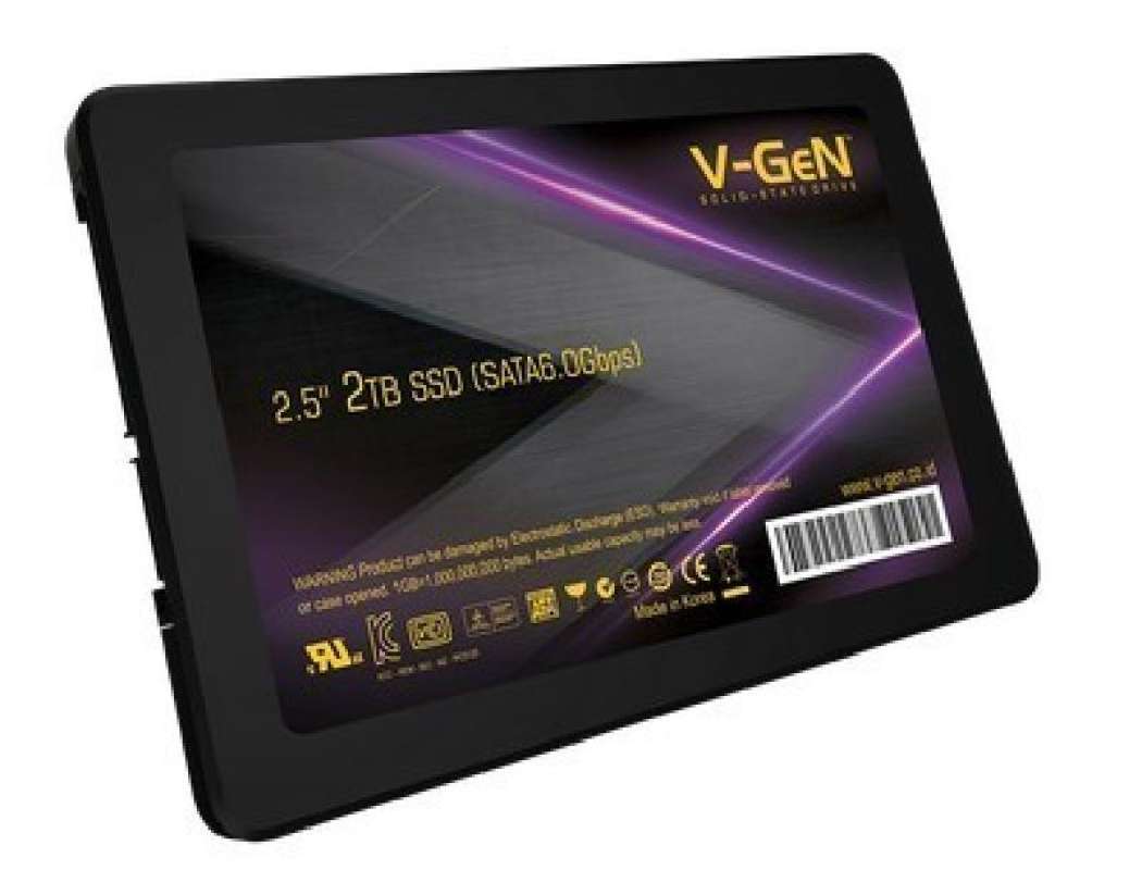 Jual SSD Solid State Drive V-GeN 2TB SATA 3 SSD SATA III VGEN di Seller ...