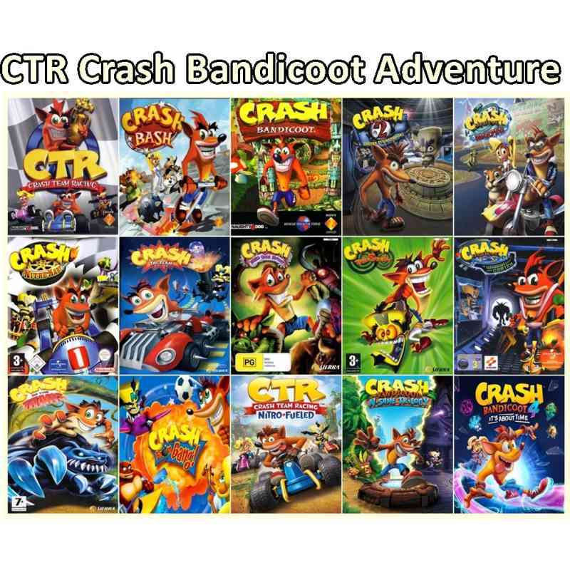 Promo CTR Crash Bandicoot Adventure Game untuk Komputer PC Laptop ...