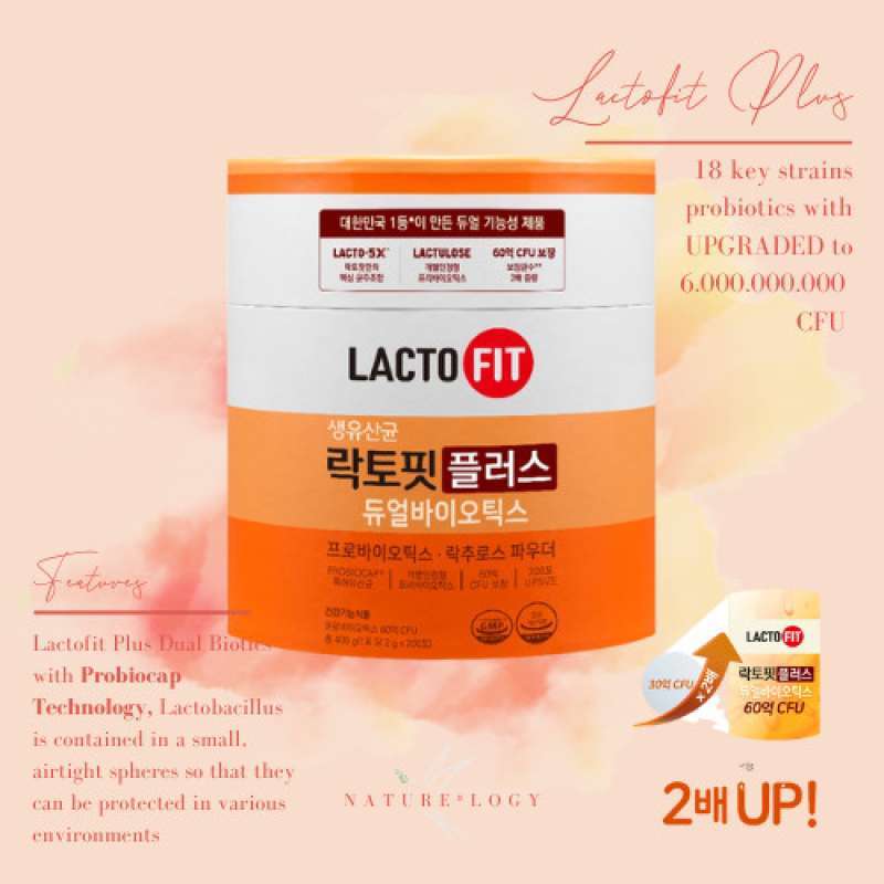 Jual LACTO-FIT 19 PLUS 1 BOX @200sticks (Korea Probiotik LACTOFIT) di ...
