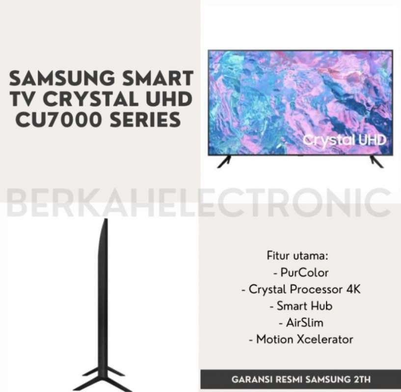 Jual SAMSUNG 58CU7000 CRYSTAL 4K UHD SMART TV 58 Inch UA58CU7000KXXD di ...