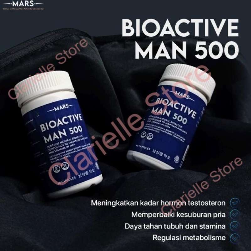 Promo Bioactive Man 500 Original Suplemen Kesehatan Pria Penyubur ...