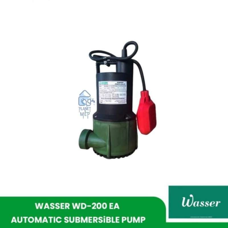 Promo Wasser Submersible Pump Wd 200 Ea/ Pompa Celup Otomatis ...