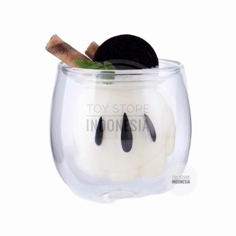 Jual Mickey Mouse Hand Double Wall Glass Gelas Kaca 3d Figure Di Seller ...