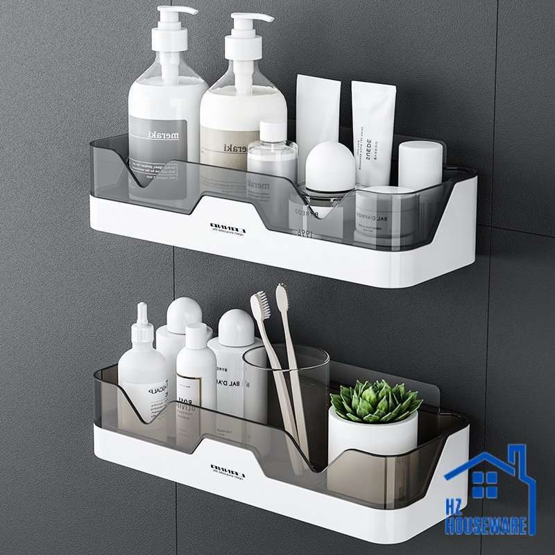 Promo Rak Gantung Kamar Mandi Plastik Aesthetic Tempel Dinding ...