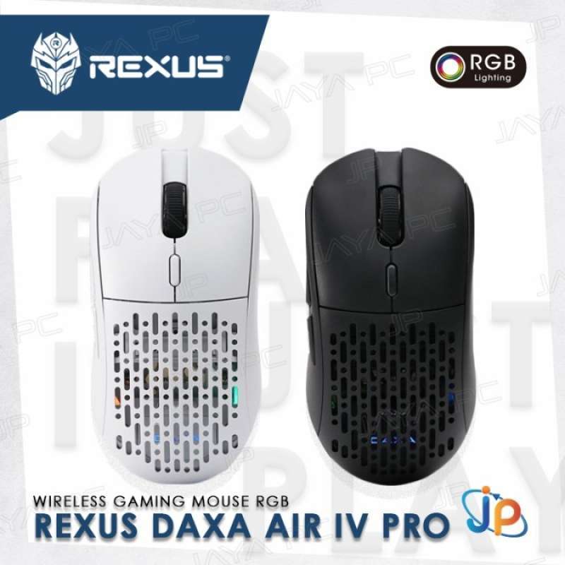 Promo Mouse Gaming Rexus Daxa Air Iv Pro Rgb - Wireless Macro Gaming ...