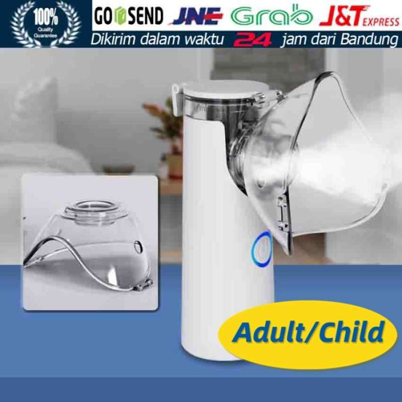 Promo Mesh Nebulizer Portable Alat Bantu Pernafasan Asma Inhalasi ...