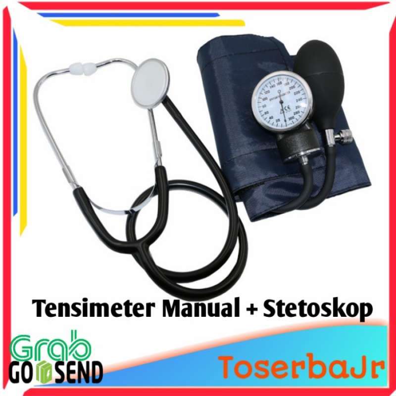 Promo Set Tensimeter Pengukur Alat Tekanan Darah Tensi Manual ...