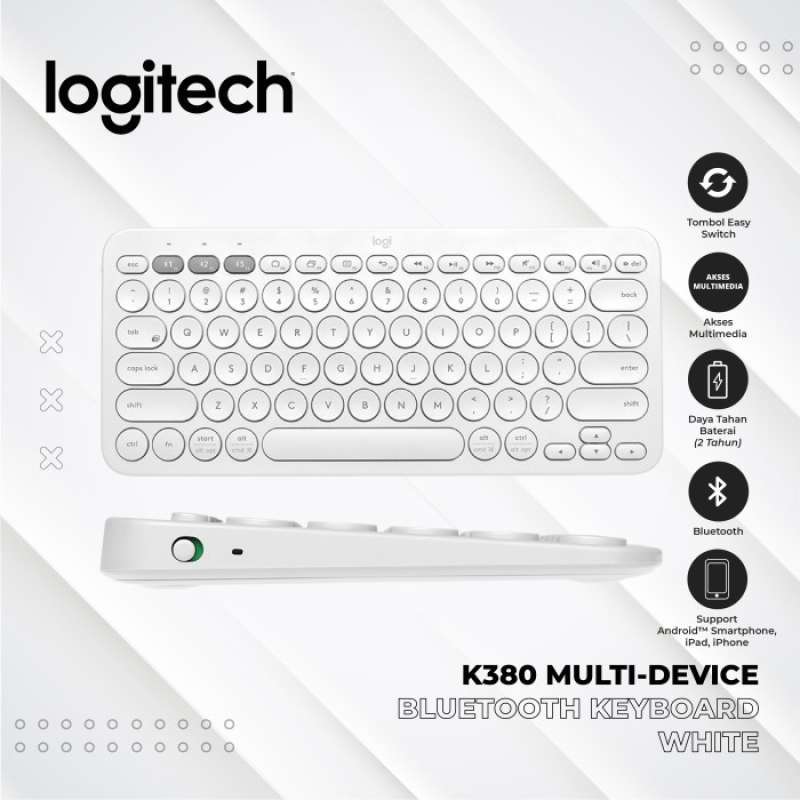 Jual Logitech K380 / K 380 Bluetooth Multi Device Keyboard Berkualitas Di Seller Eunoia Shop ...