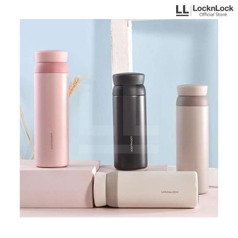 Promo Locknlock Exclusive Screw Tumbler 450ml Grey (lhc4212gry) Diskon ...