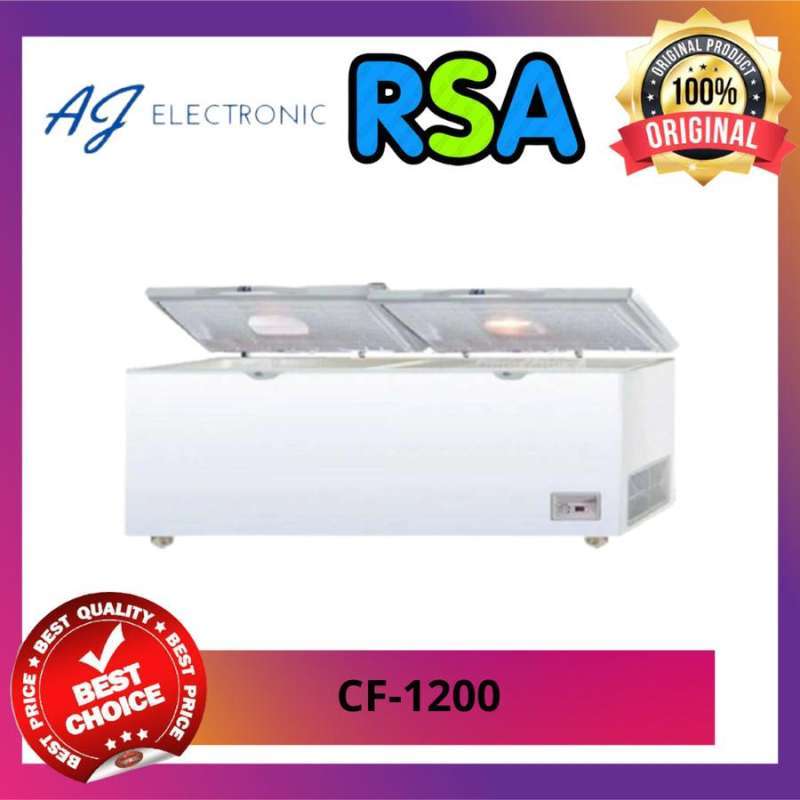 Jual Chest Freezer Box Rsa Cf-1200 / Cf1200 , Lemari Pembeku 1200 Liter ...