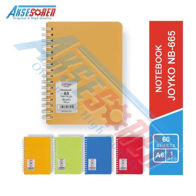 Jual Aksesoren Buku Catatan Kecil Joyko NB-665 [A6/1 Buku] / Notebook ...