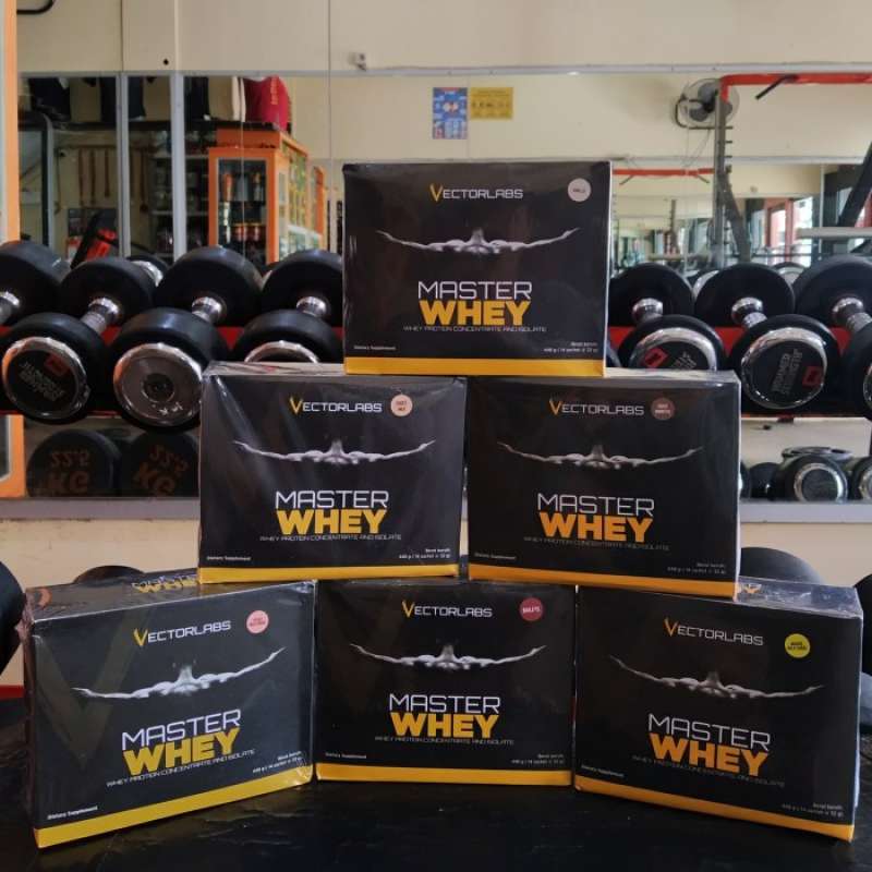 Promo Vectorlabs Master Whey 448 Gram Gr 14 Sachet Vector Labs Diskon ...