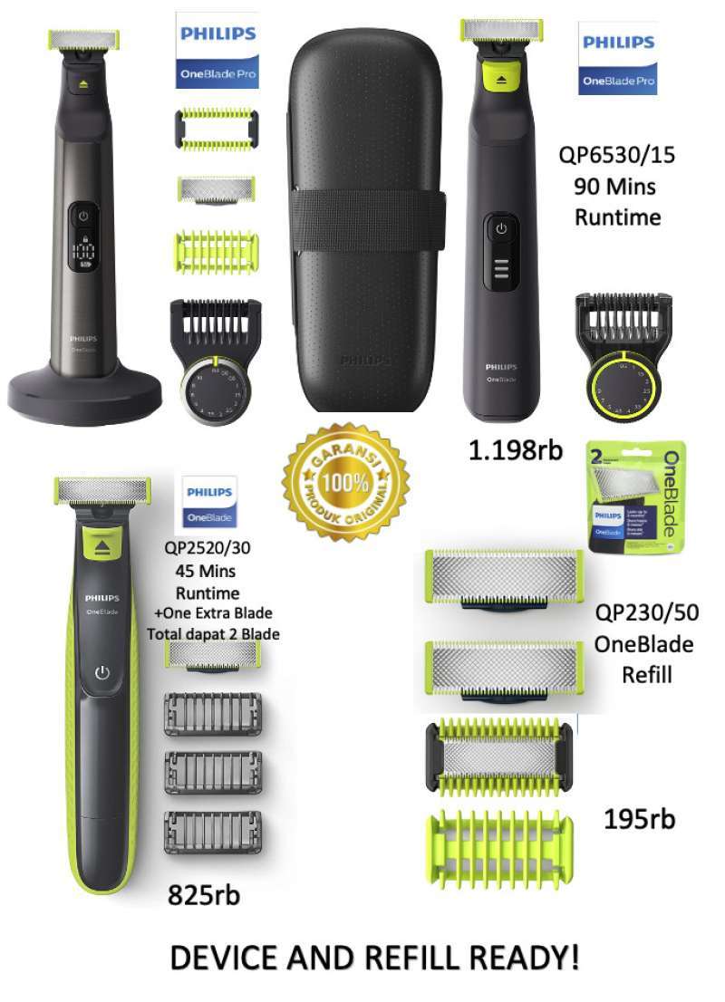 Promo Philips Norelco Oneblade Pro Replacement Blade Face and Body ...