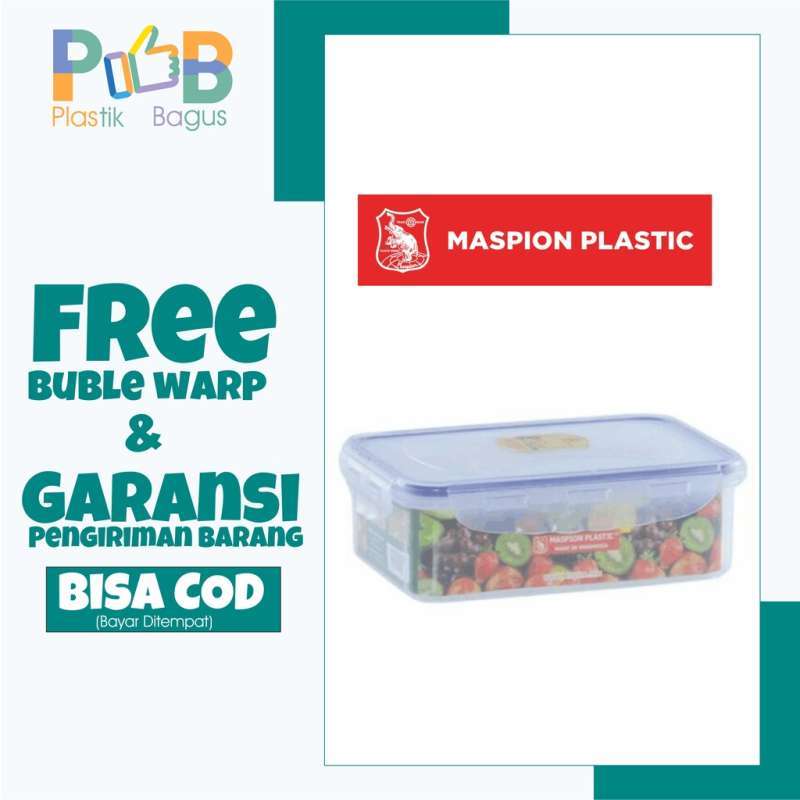 Promo kotak makan tempat makan wadah makan kotak bekal 2600 ML SEAL ...
