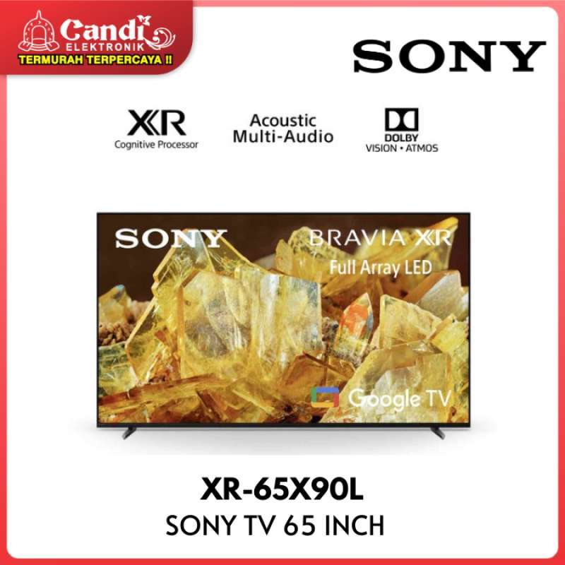 Promo SONY 4K Ultra HD Google TV 65 Inch XR-65X90L Diskon 20% di Seller Candi Elektronik ...
