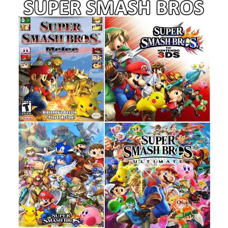 Promo Super Smash Bros Game untuk Komputer PC Laptop KOLEKSI LENGKAP ...