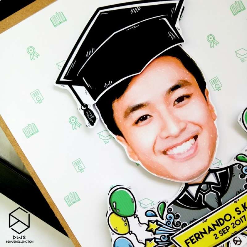 Jual Doodle Art Bingkai Wisuda Pop Up Frame Graduation Souvenir Di ...