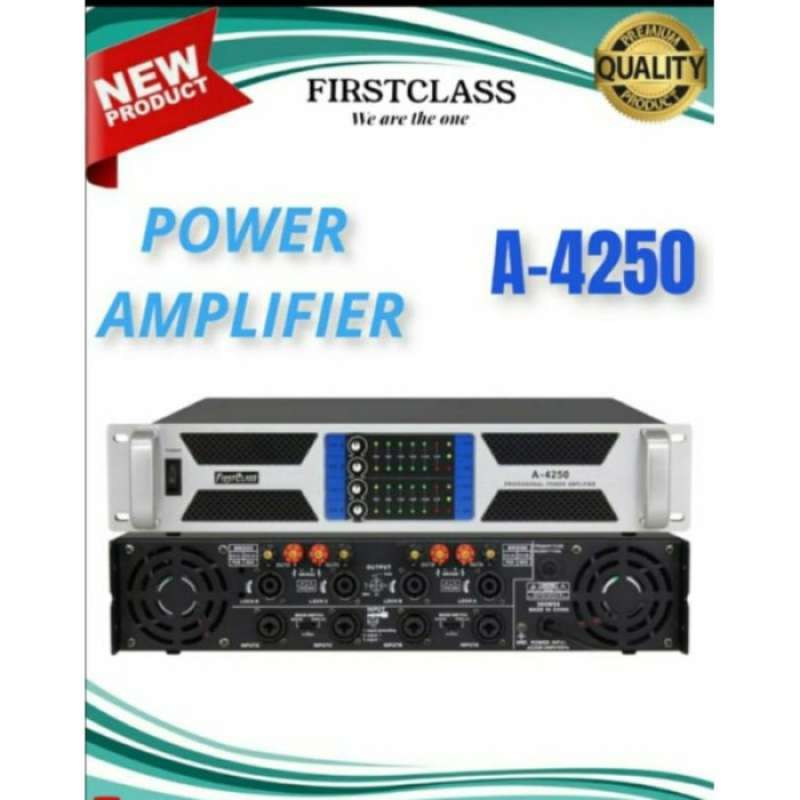Promo Power Amplifier FirstClass A4250/A 4250 4CH First Class Diskon 23 ...